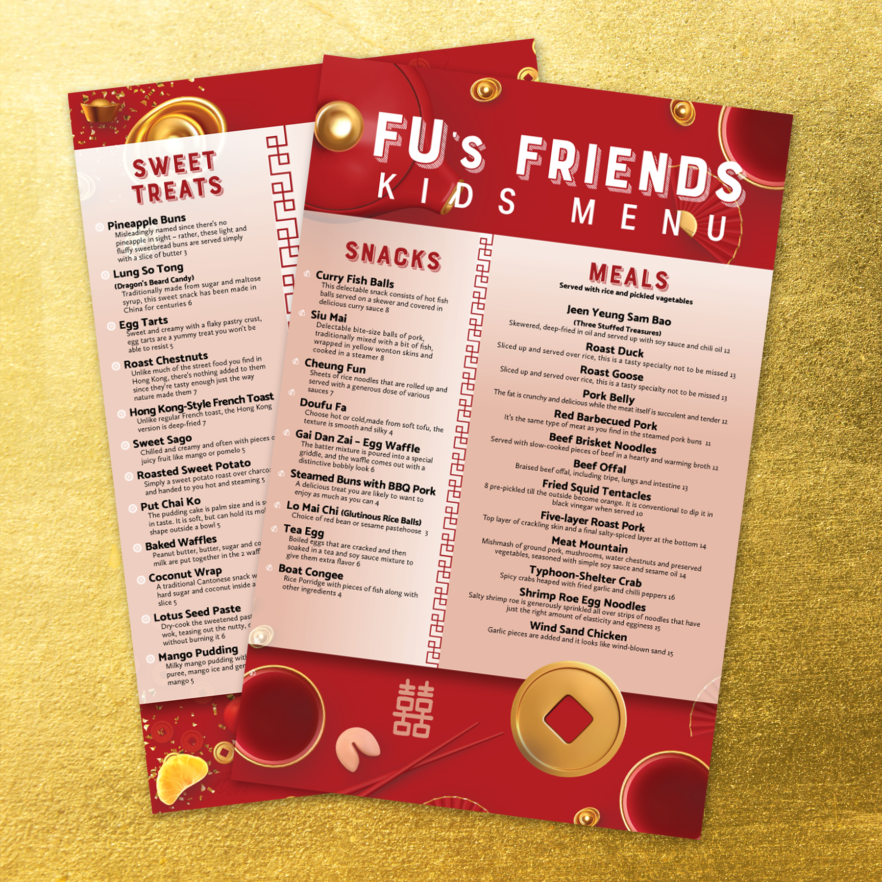 5.5" x 8.5" Menu Templates for Free | TerraSlate Paper