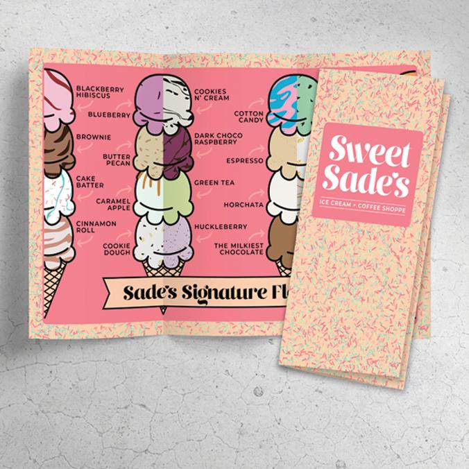 Tri-Fold Menu Printing | TerraSlate Paper
