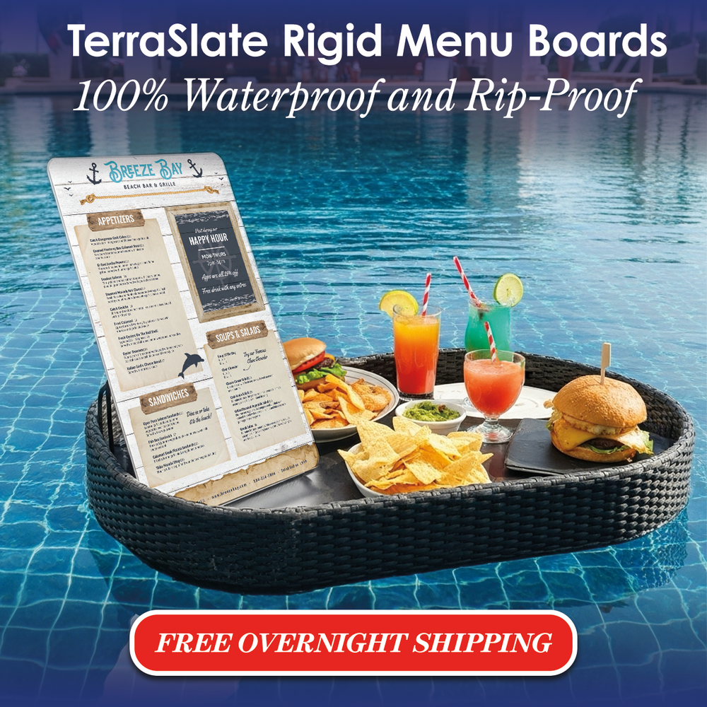 Waterproof Paper & Menus | TerraSlate Waterproof Paper