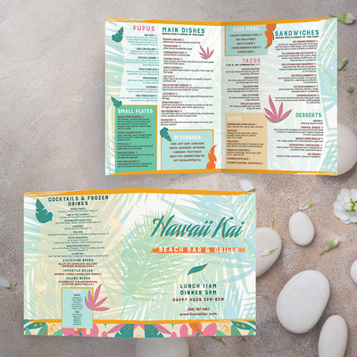 Creative Menu Design Ideas | TerraSlate Paper