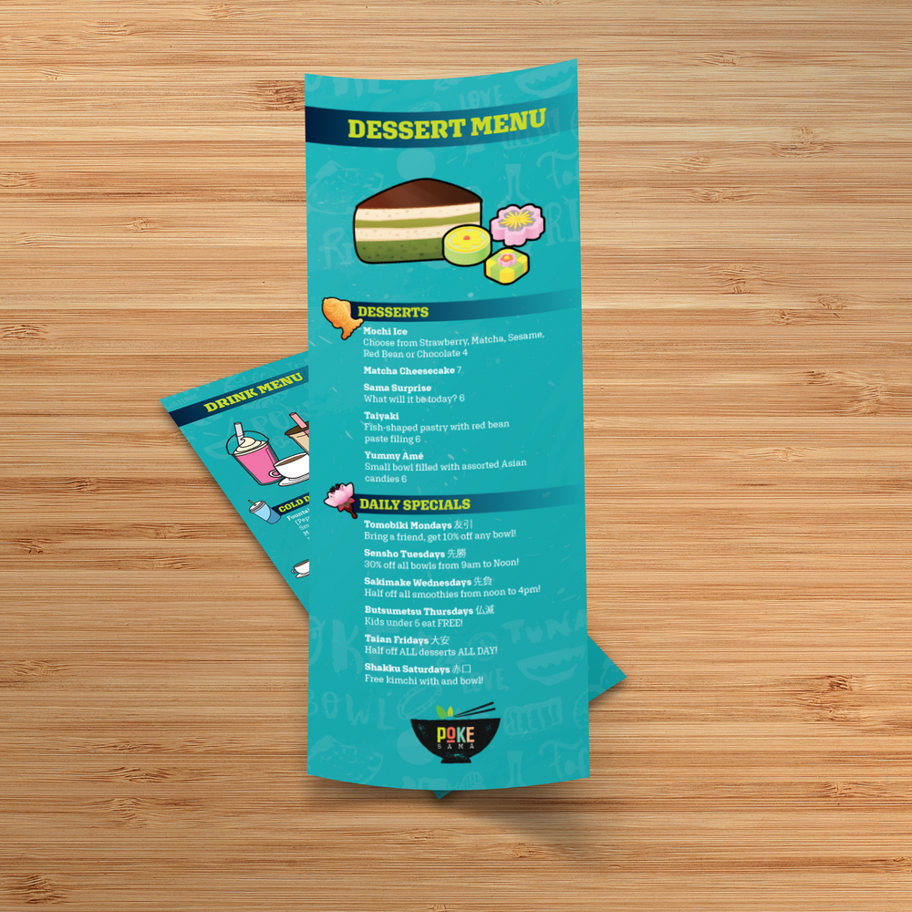 Free Menu Templates | TerraSlate Paper – Page 4