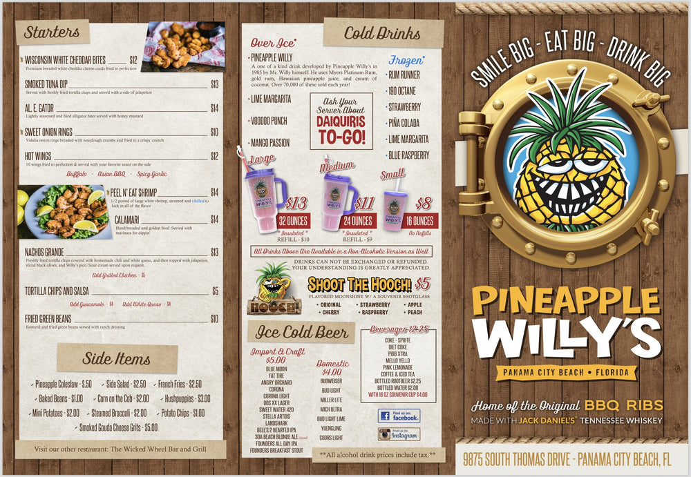 Waterproof Menu | Restaurant Menu Printing | Waterproof Laser Printer ...